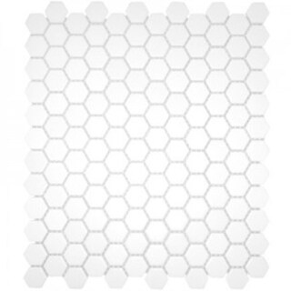 Splash Cascade 1" Hexagon Porcelain Mosaic Floor and Wall Tile - Bed Bath & Beyond - 40196278